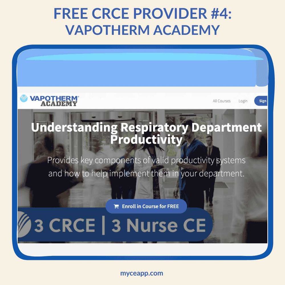Free Respiratory CEUs: December 2025 | 50+ CRCEs | w/ Links