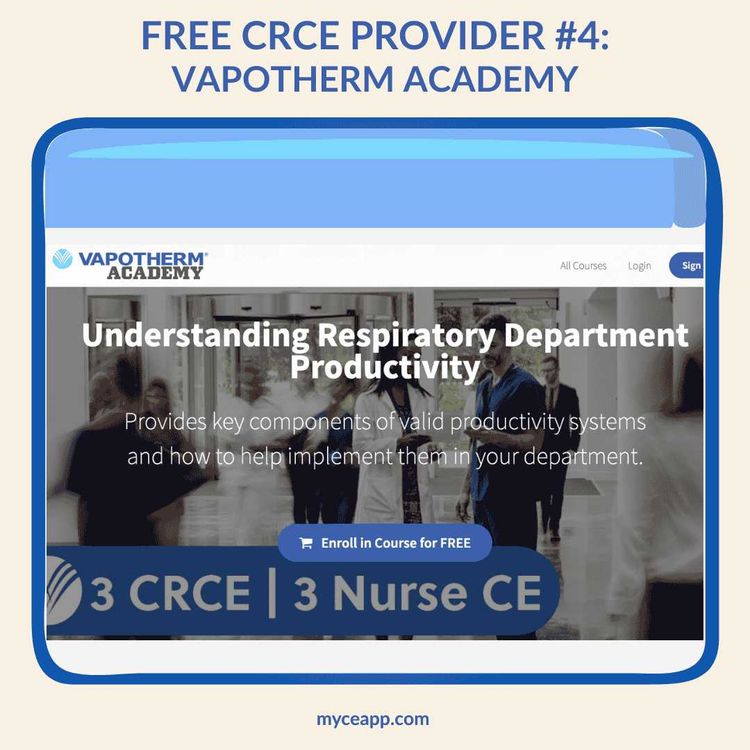 Free Respiratory CEUs: October 2025 | 50+ CRCEs | w/ Links